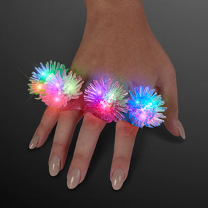 Flashing LED Light Up Rings by FlashingBlinkyLights