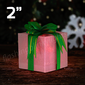 Multi-Color LED Light Up Gift Bow | FlashingBlinkyLights