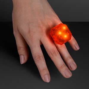 Flashing LED Light Up Rings by FlashingBlinkyLights