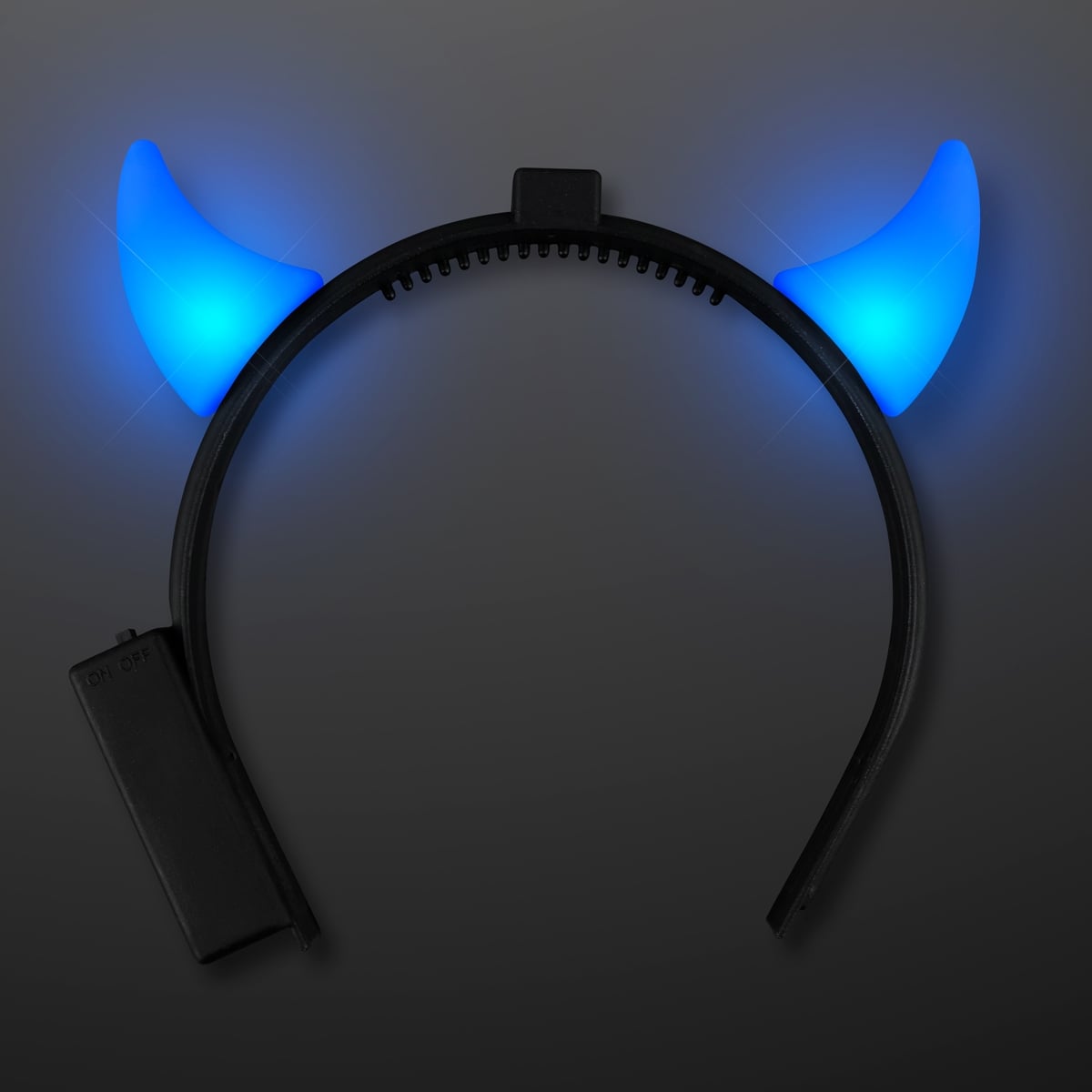 Light Up Color Change LED Devil Horn Headband | FlashingBlinkyLights