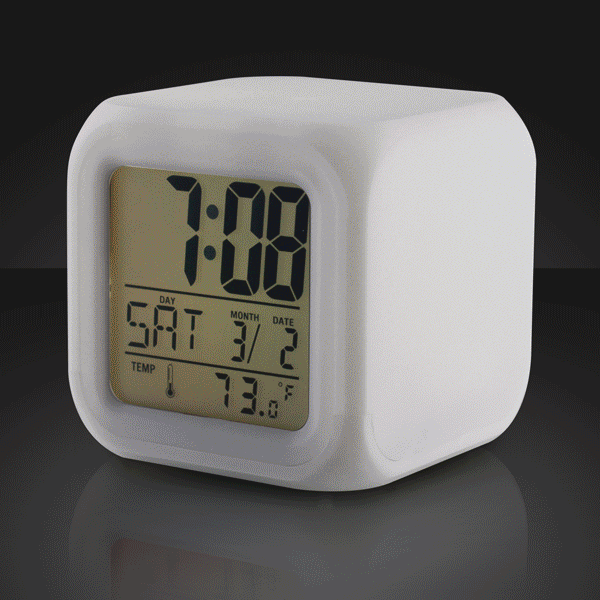 colour alarm clock