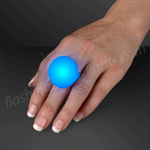 Flashing LED Light Up Rings by FlashingBlinkyLights