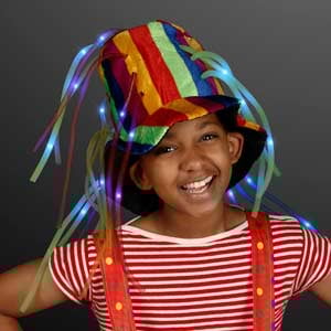 Light Up Multi-Color Mohawk LED Wig | FlashingBlinkyLights