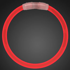 22 Inch Red Light Up Glow Necklace | FlashingBlinkyLights