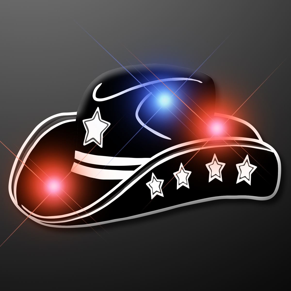 Light Up Texas LED Pin | Flashingblinkylights