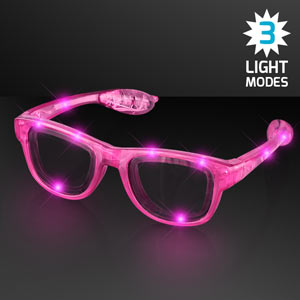 Light Up Pink LED Glow Rings | FlashingBlinkyLights