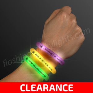 Light Up LED Bracelets by FlashingBlinkyLights.com