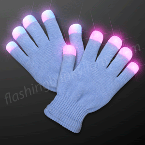 Light Up LED Gloves | FlashingBlinkyLights