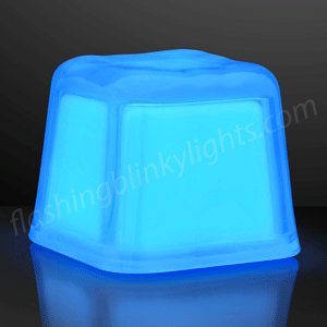 Lighted LED Ice Cubes | FlashingBlinkyLights.com