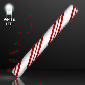 LED Light Up Candy Cane Wand | FlashingBlinkyLights
