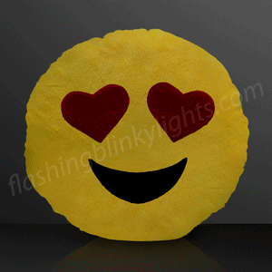 Light Up Slow Color Change LED Pillow | FlashingBlinkyLights