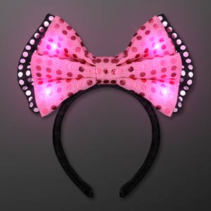 Light Up LED Headbands by FlashingBlinkyLights.com