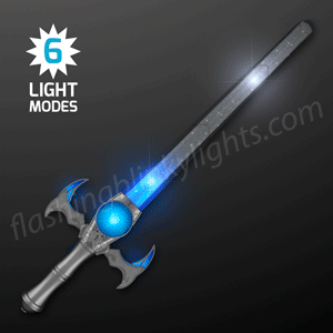 Blue LED Light Up Toy Saber | FlashingBlinkyLights