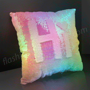 Color Changing LED Pillows by FlashingBlinkyLights.com