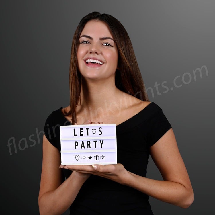 cinema style lightbox