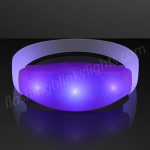 Light Up LED Bracelets by FlashingBlinkyLights.com
