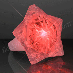 Flashing LED Light Up Rings by FlashingBlinkyLights