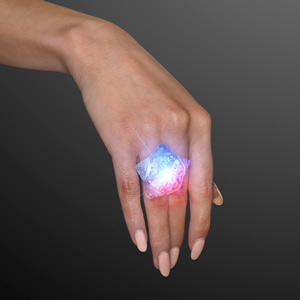 Flashing LED Light Up Rings by FlashingBlinkyLights