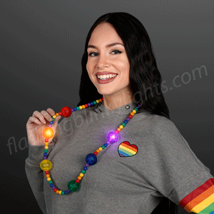 Light Up Necklaces by FlashingBlinkyLights.com