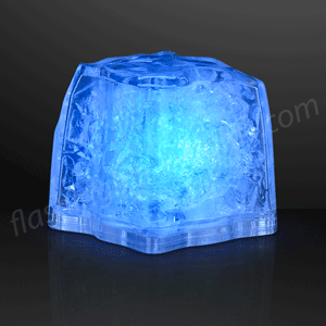 Lighted LED Ice Cubes | FlashingBlinkyLights.com